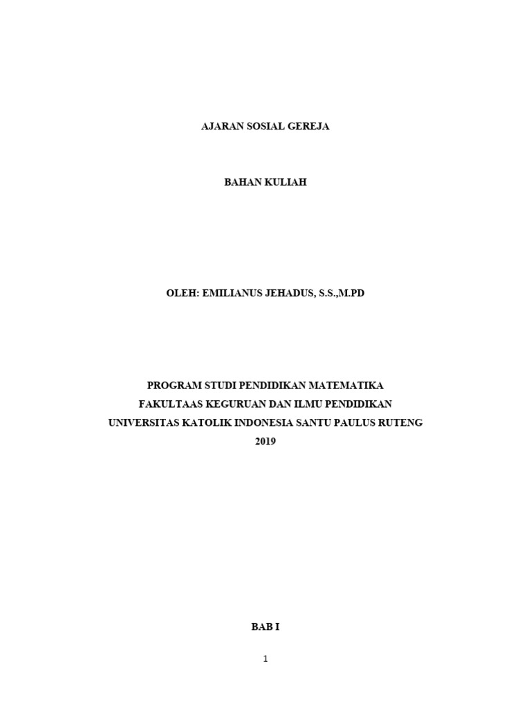 Bahan Lengkap ASG-1 | PDF