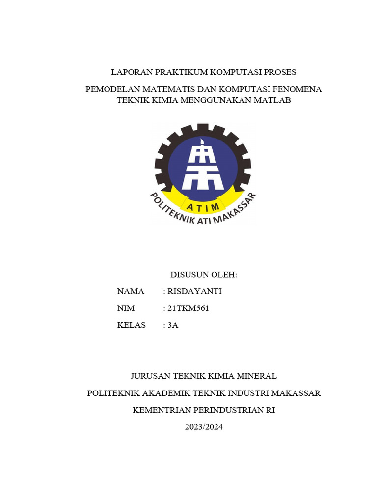 Laporan Matlab Risdayanti | PDF
