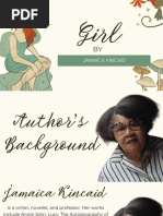 “Girl_ by Jamaica Kincaid | PDF