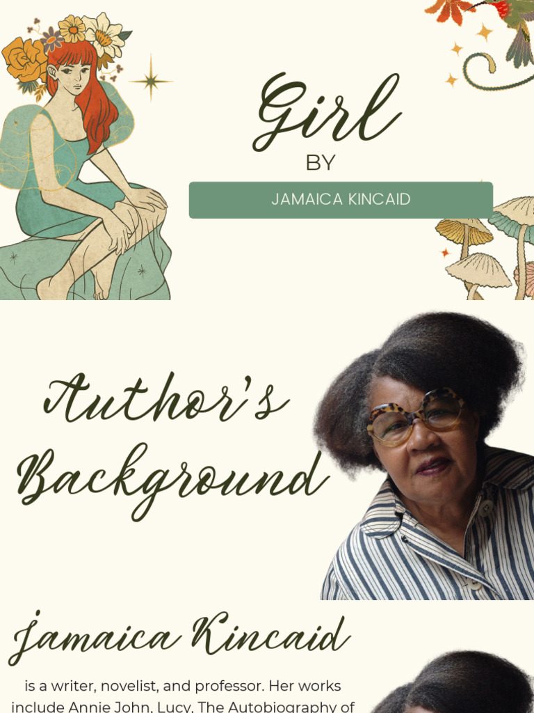 Girl by Jamaica KIncaid | PDF | Art