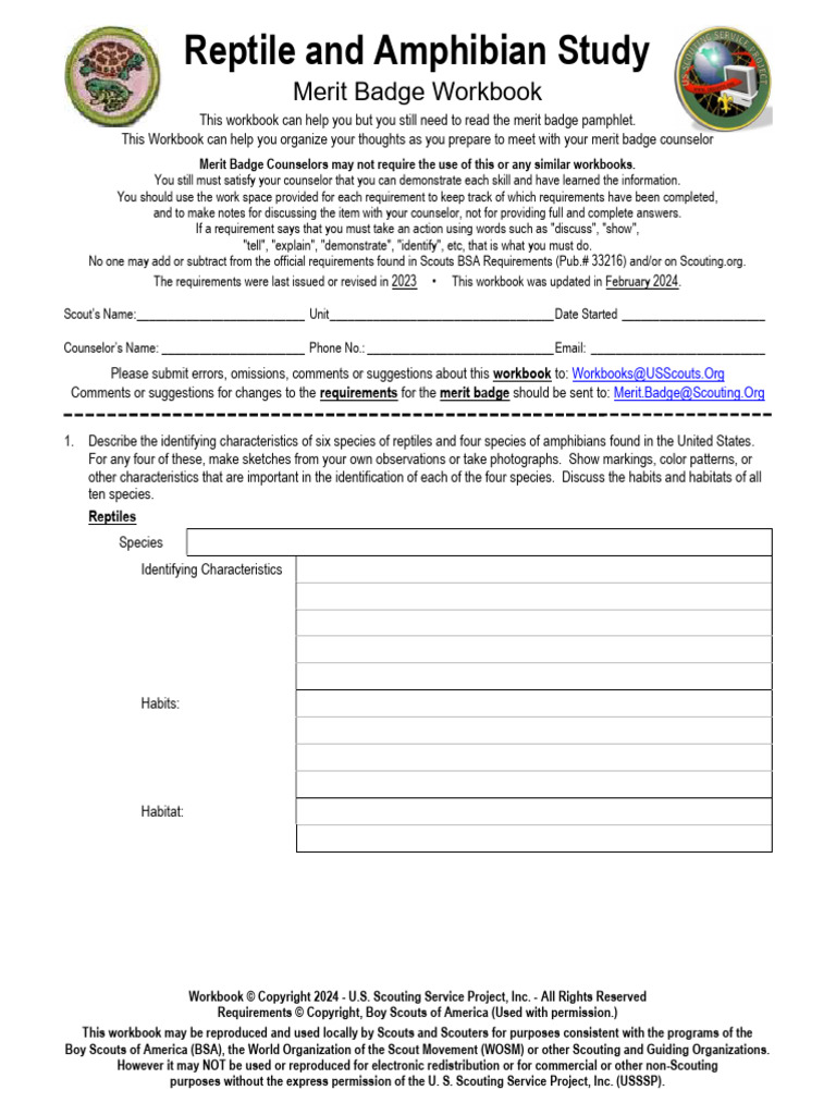 Reptile and Amphibian Study | PDF | Amphibian | Snake