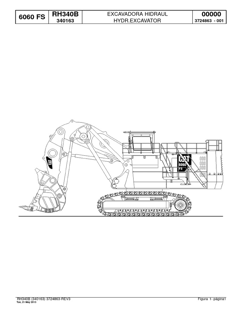 02 Lista Repuesto 6060 FS RH340B 340163 3724863-REV3 Es | PDF ...