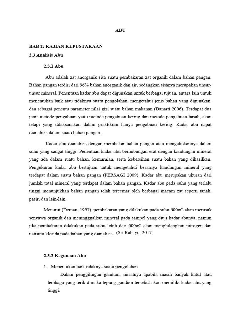 Laprak Sementara Analisis Abu, Malik | PDF