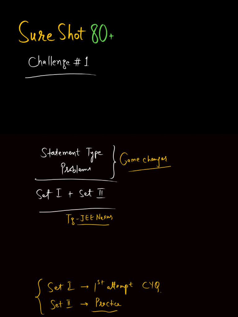 Statement Type Questions | PDF