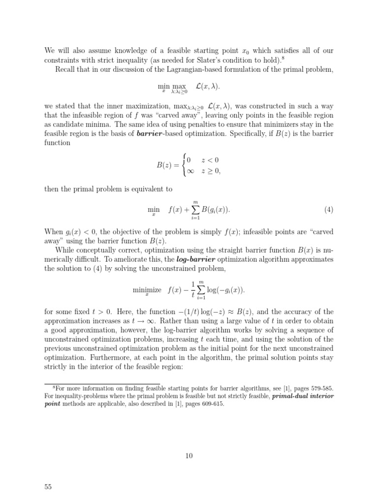斯坦福大学机器学习数学基础 57-64 | PDF | Mathematical Optimization | Algorithms And Data Structures
