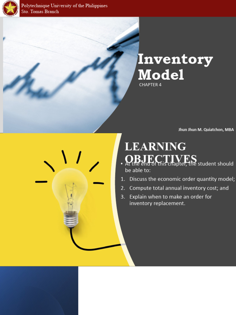 Chapter 4 Inventory Models | PDF | Management Accounting | Logistics