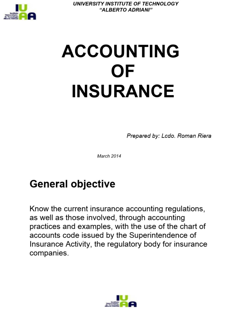 Insurance Accounting | PDF | Insurance | Accounting