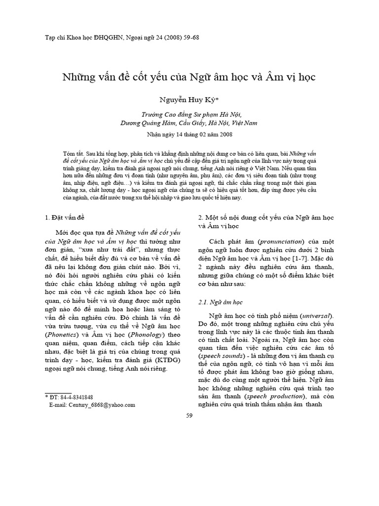 nguyen-huy-ky-nhung-van-de-cot-yeu-cua-ngu-am-hoc-va-am-vi-hoc | PDF
