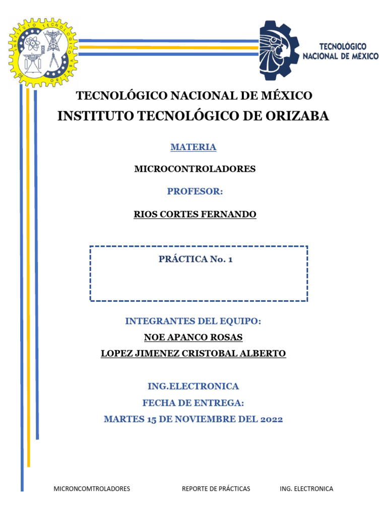 Micro Prac 1 Lopez Jimenez Apanco Rosas | PDF | Hogar, jardinería y bricolaje | Ciencia y ...