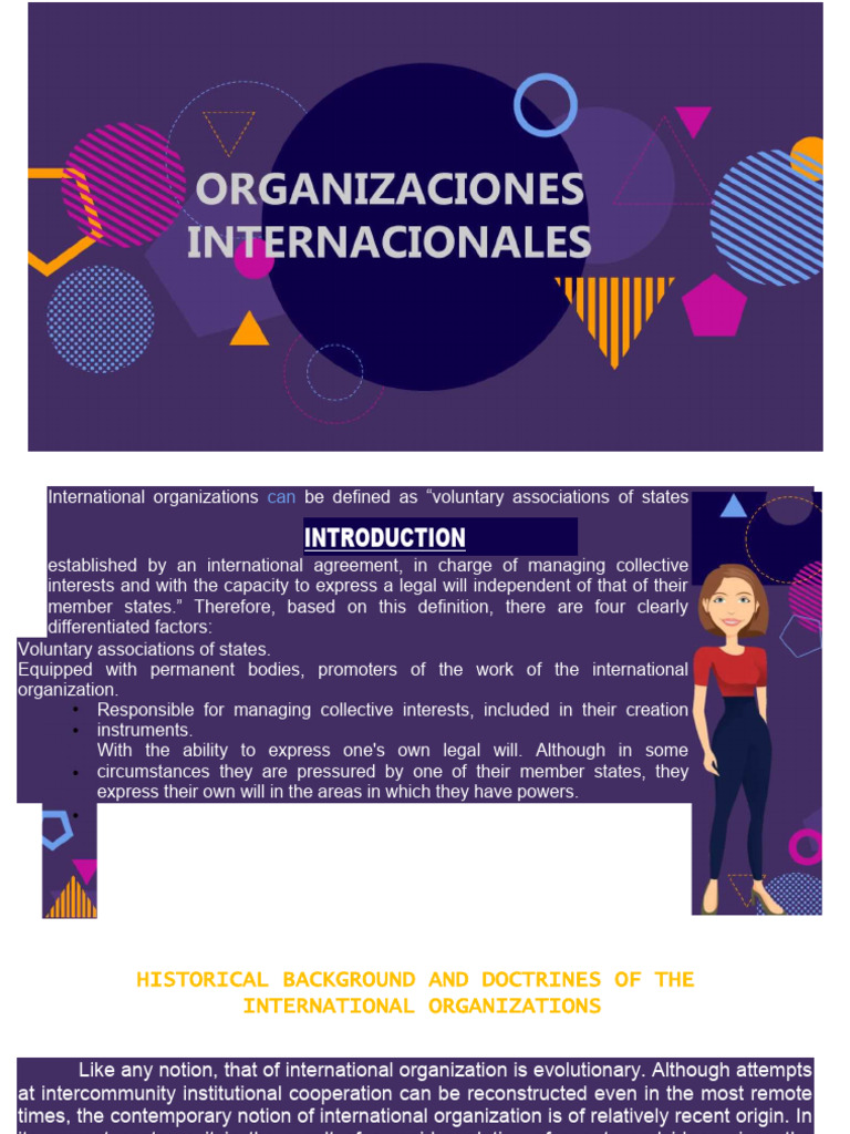 Overview of International Organizations | PDF | Non Governmental ...