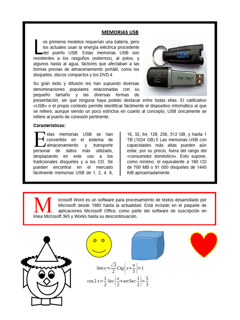 Memorias USB: Resistencia y Capacidad | PDF | Memoria USB | Hardware de la computadora
