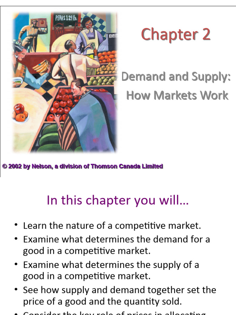 Lesson 2 Demand and Supply | PDF | Supply And Demand | Economic Equilibrium