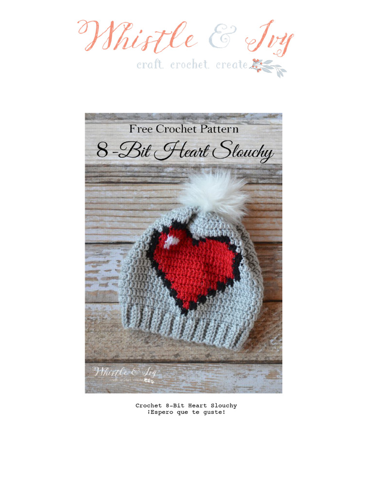 Vareta Laboratorio: Gorro Corazón 8-Bit | PDF