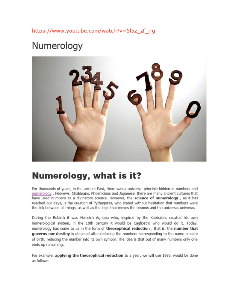 Numerology Cards | PDF | Pythagoras | Leadership