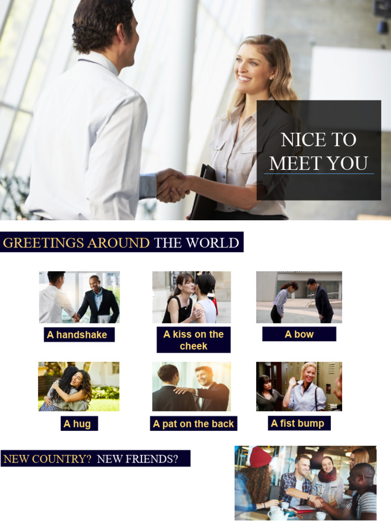 Global Greetings and English Basics | PDF | Linguistic Morphology | Grammar