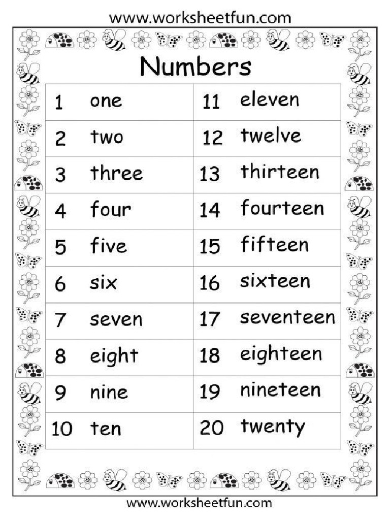 Grade 1_Numbers_BT | PDF