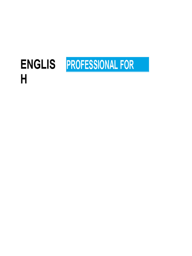 Professional English for Logistics | PDF | Logistics | Communication