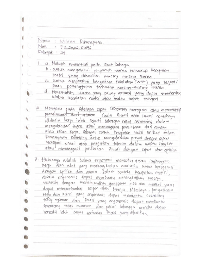 Pada Penanggapan Terhadap Maring-Maring Warna. | PDF