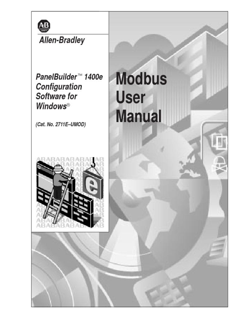 Modbus User Manual: Allen-Bradley | PDF | Computer Terminal | Application Software