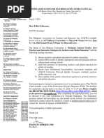 PAFTE Associate Membership Registration Form | PDF