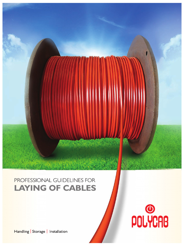 PDF - Laying of Cables Brochure | PDF