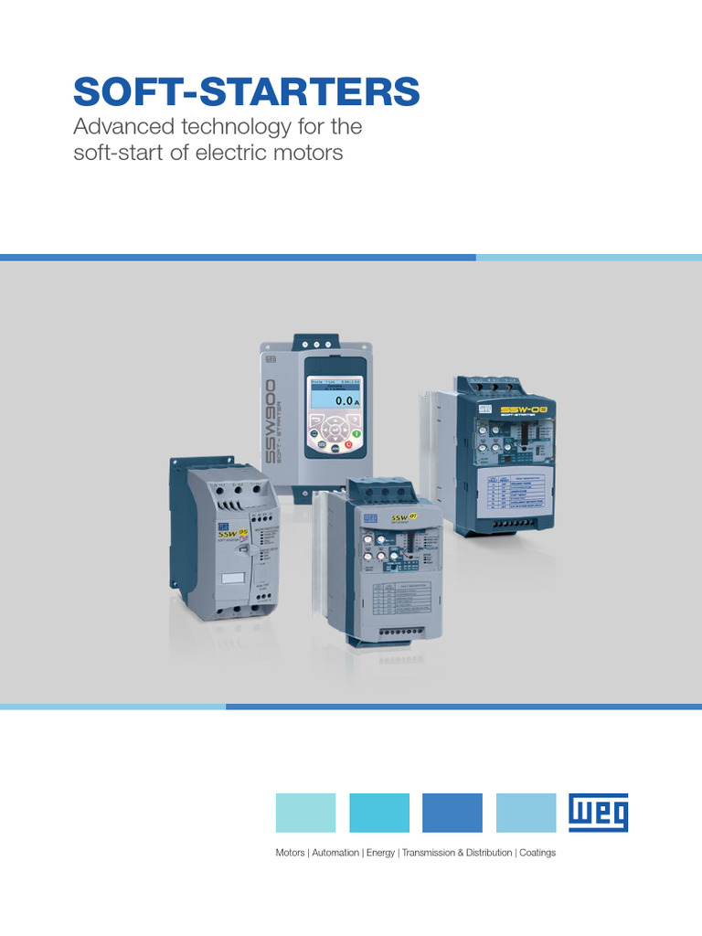 WEG Soft Starters 50019077 en | PDF | Electric Motor | Power Supply