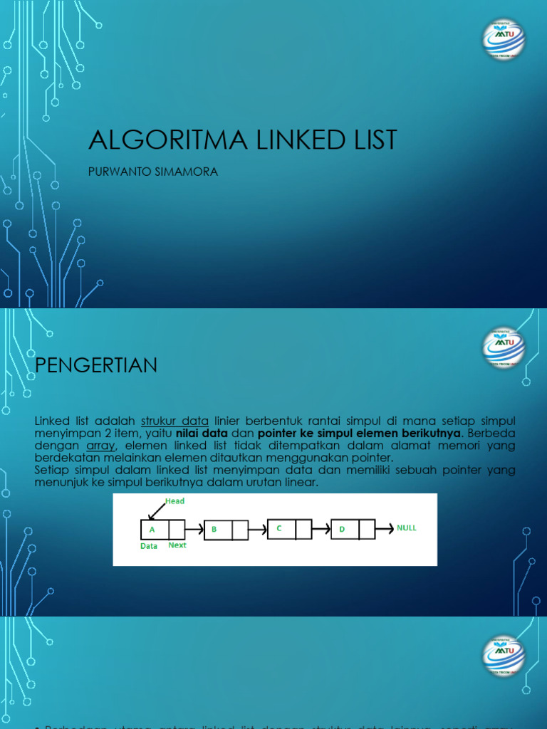Algoritma Linked List | PDF