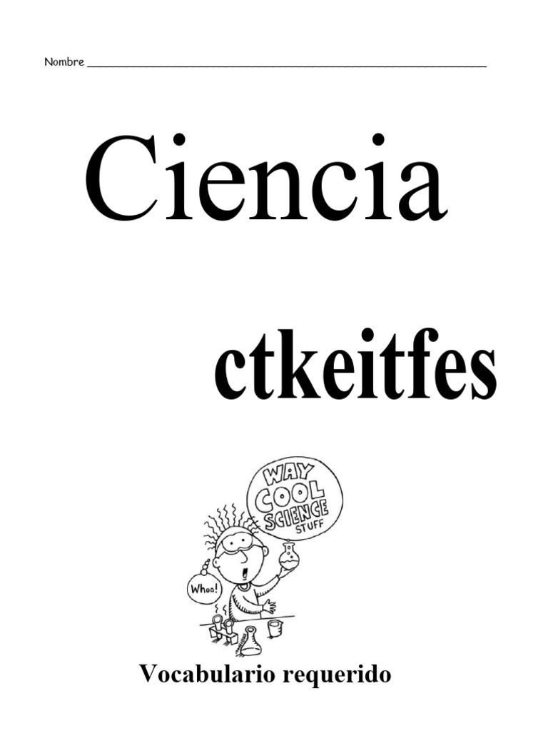 Hojas de Trabajo Del Método Científico PDF | PDF | Experimentar ...