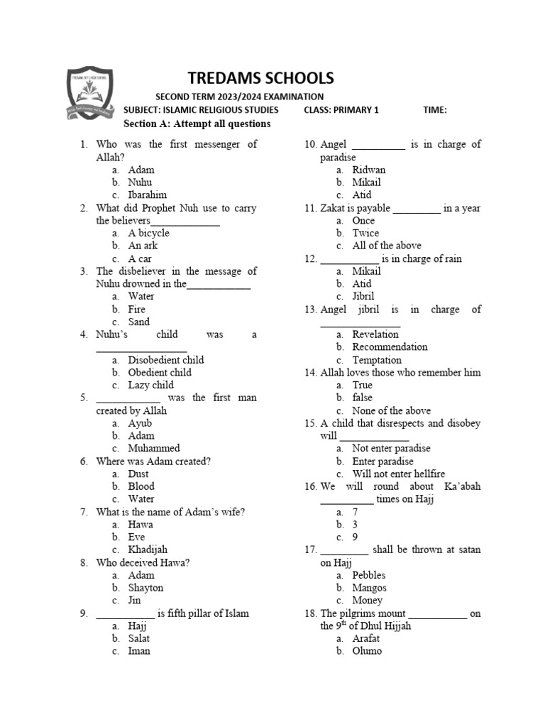 Irs 1&2 | PDF | Hajj | Adam