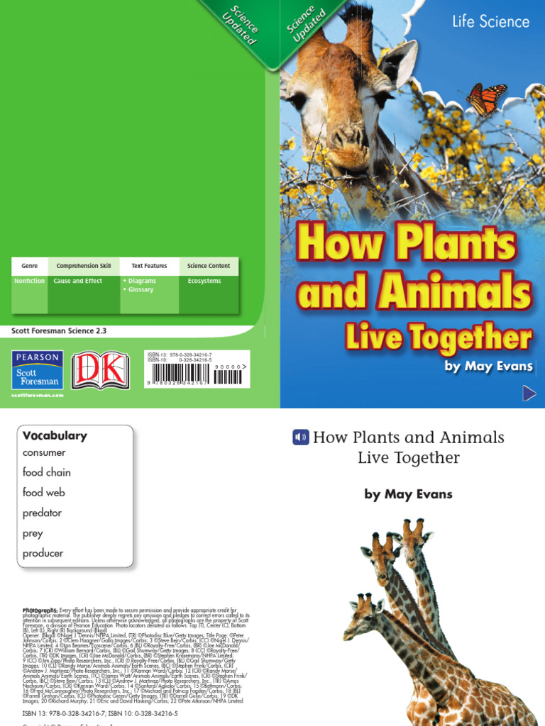 G2 - LSR - 1G - 2.03 How Plants and Animals Live Together | PDF ...