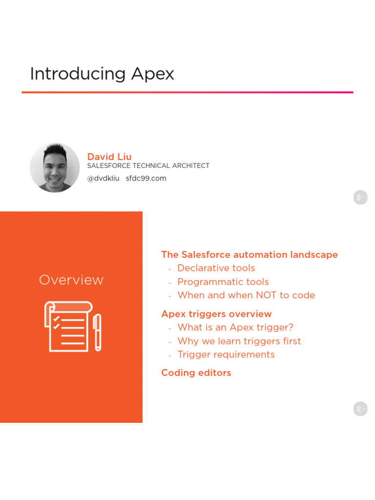 Apex Triggers in Salesforce Explained | PDF | Application Software ...