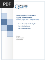 QA - QC Documentation . | PDF | Quality Assurance | Safety