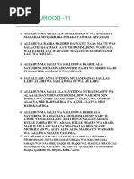 40 Durood Salat & Salam Compilation | PDF | Islamic Texts | Hadith