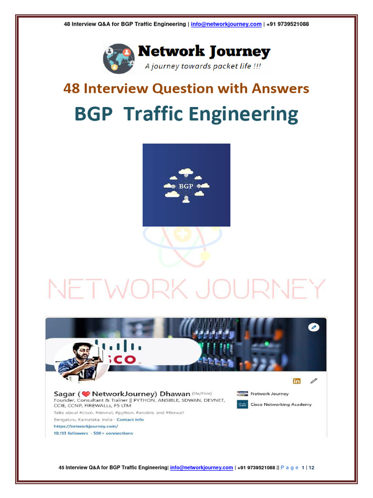BGP-4 | Download Free PDF | Computer Network | Routing