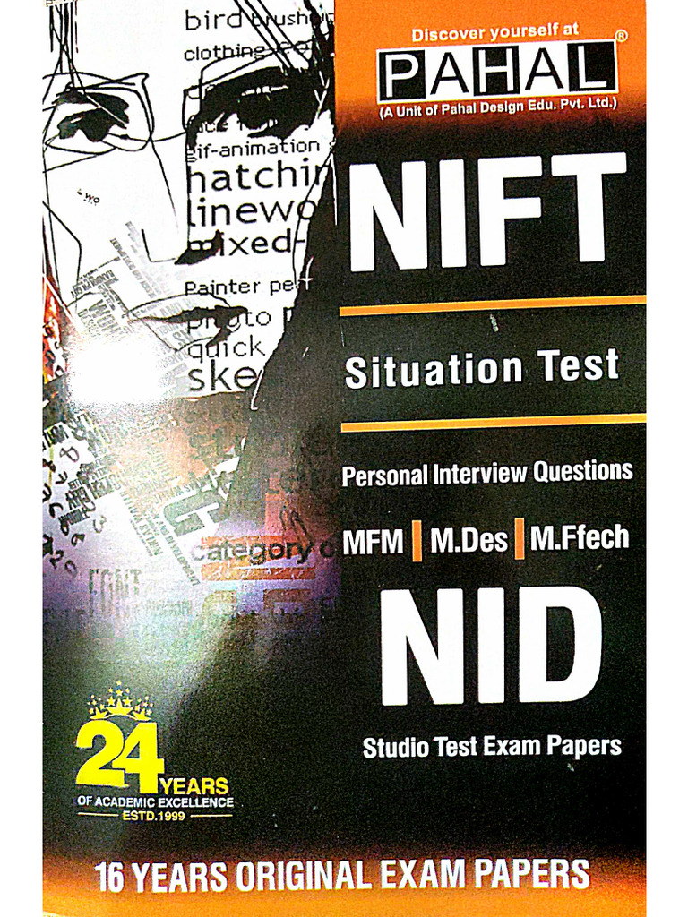 Pahal Design NIFT Situation Test Original Papers 2006 2022 1 | PDF