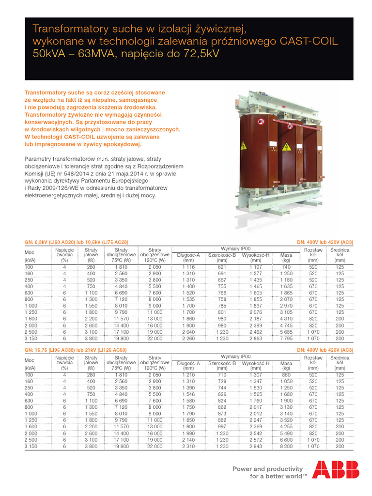 CAST COIL - Brochure Ecodesign | PDF