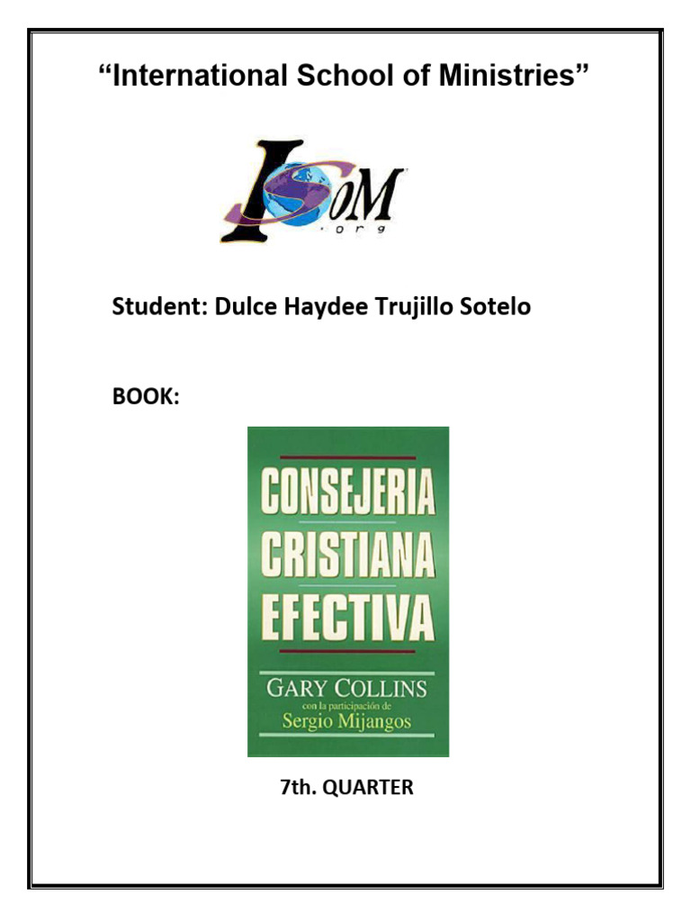 Christian Counseling Book | PDF | Christian Counseling | Psychotherapy