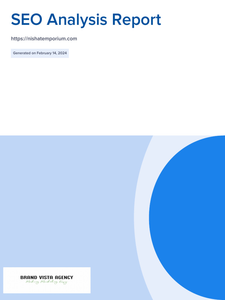 SEO Report | PDF | Html | Html Element