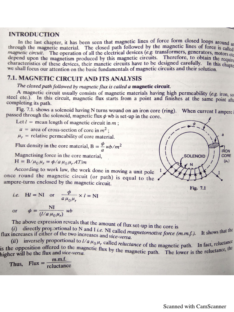 Unit-3, Part-2, Magnetism and Transformer | PDF