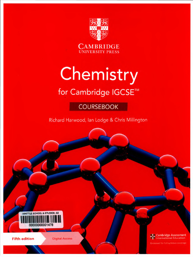 Cambridge IGCSE Chemistry Coursebook | PDF