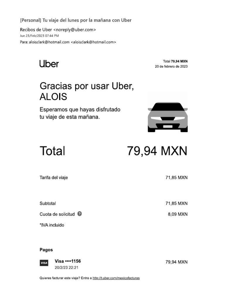 Uber 3 | PDF