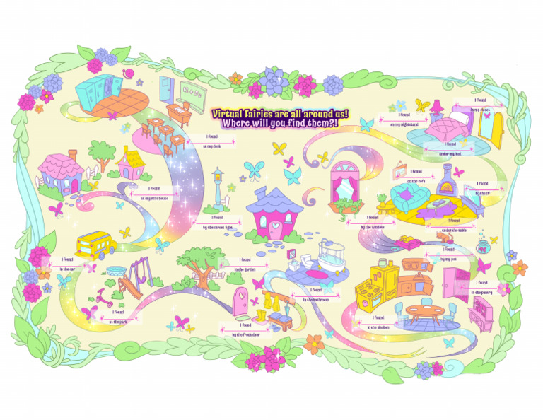Got2Glow Fairy Finder Map | PDF