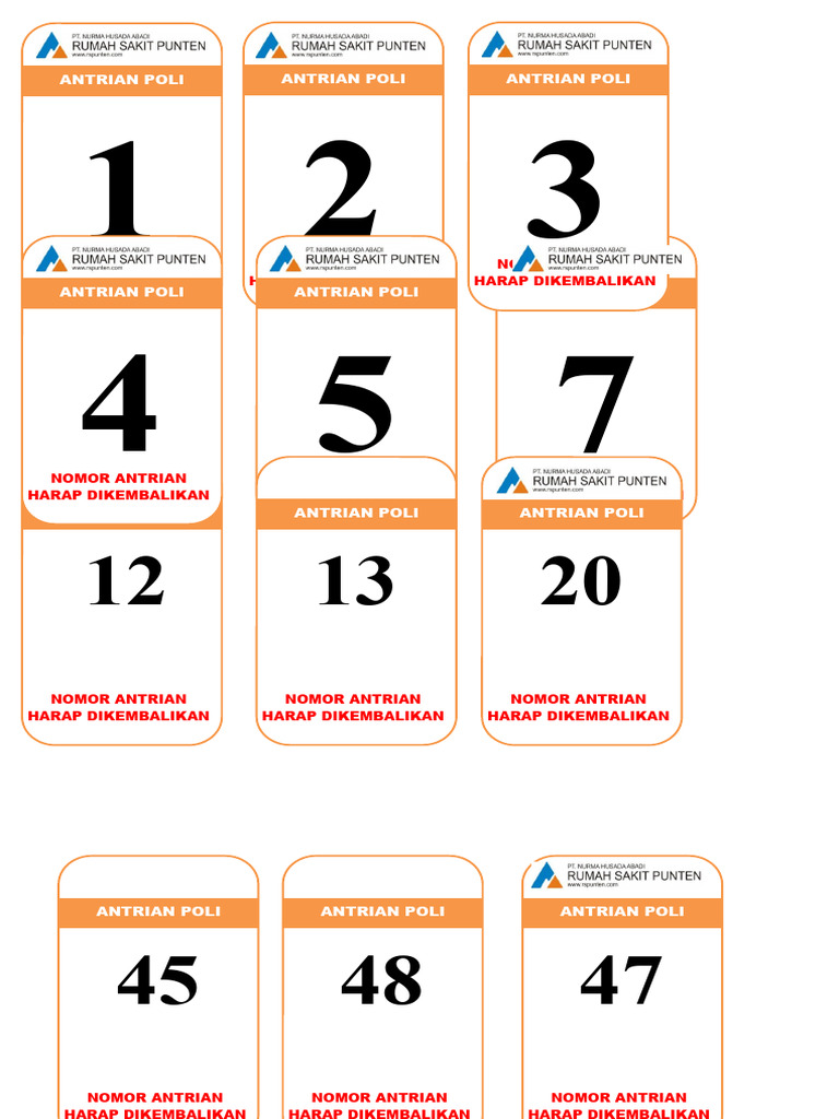 Antrian Poli Baru | PDF