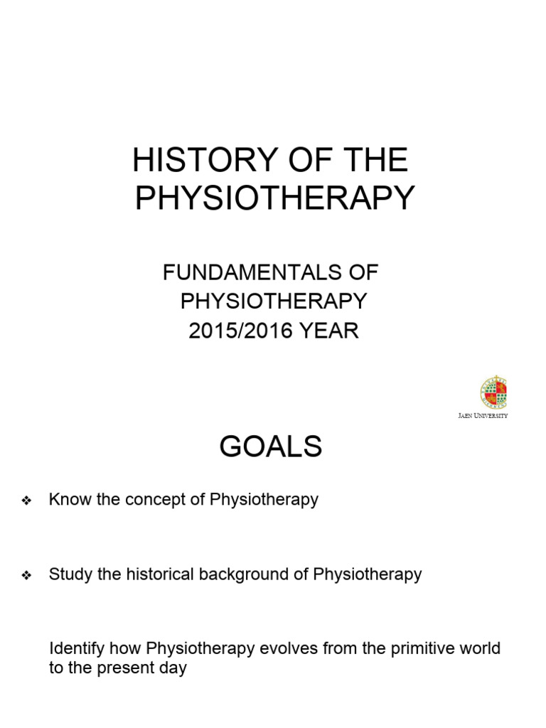 History of Physiotherapy | PDF | Physical Therapy | Massage