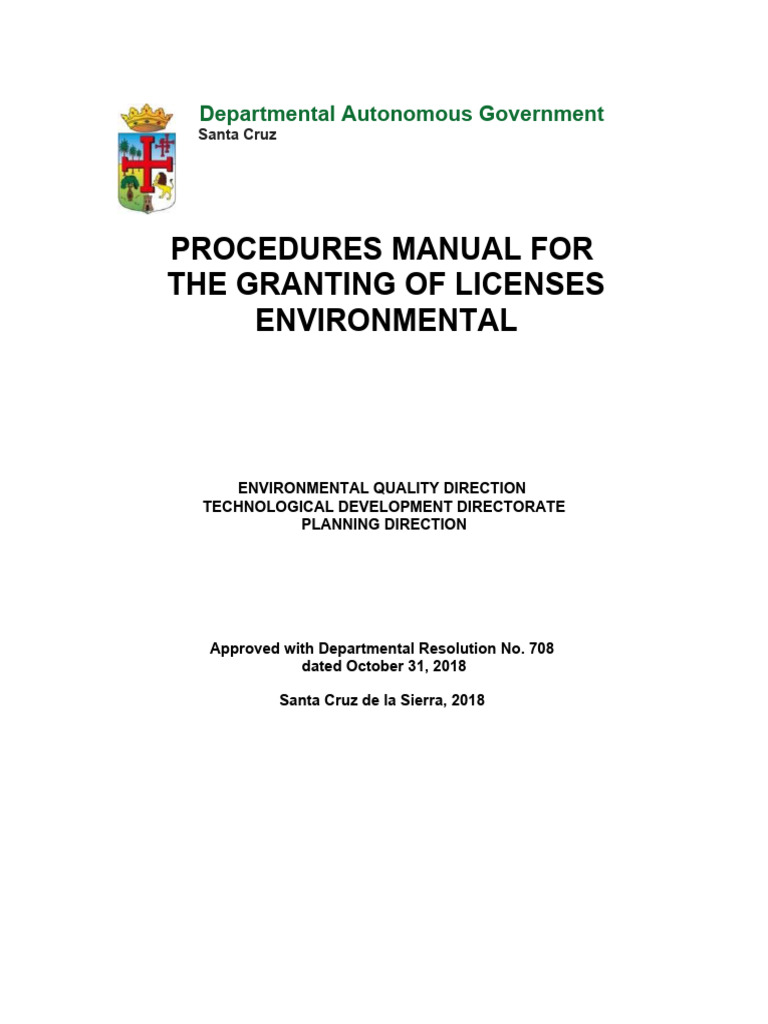 Santa Cruz Environmental Licenses Guide PDF | PDF | Electricity Generation | Wind Power