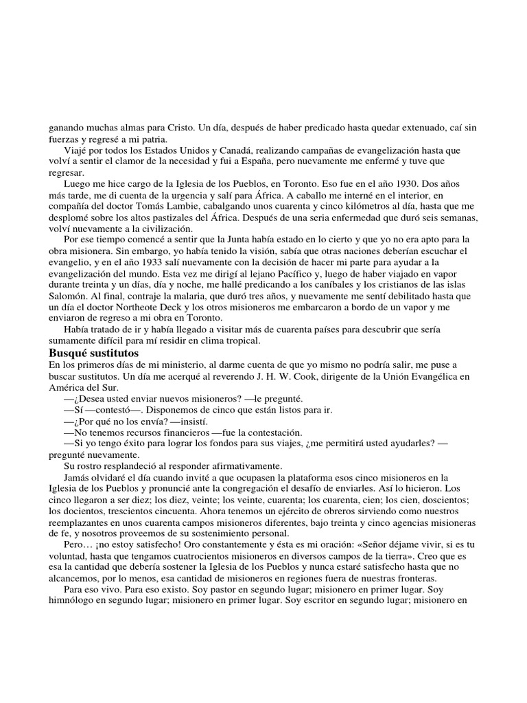 Pasión por las almas en misión | PDF | Misionero | Jesús