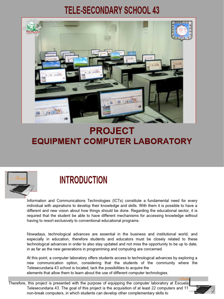 Informatics Laboratory Project | PDF | Information And Communications Technology | Computing