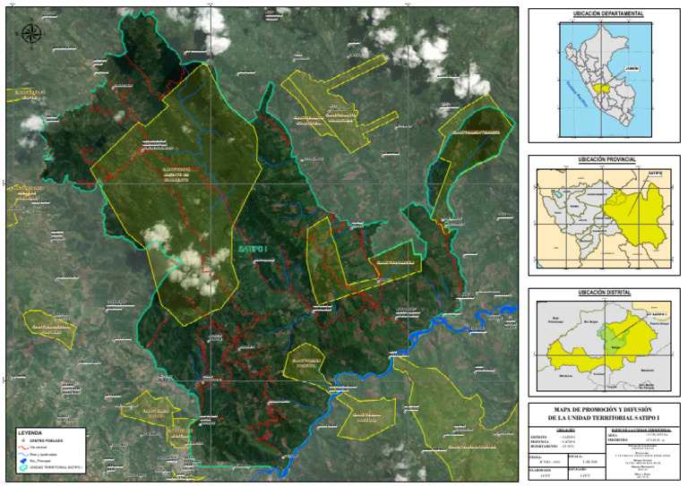 Mapa de Satipo I | PDF | Perú