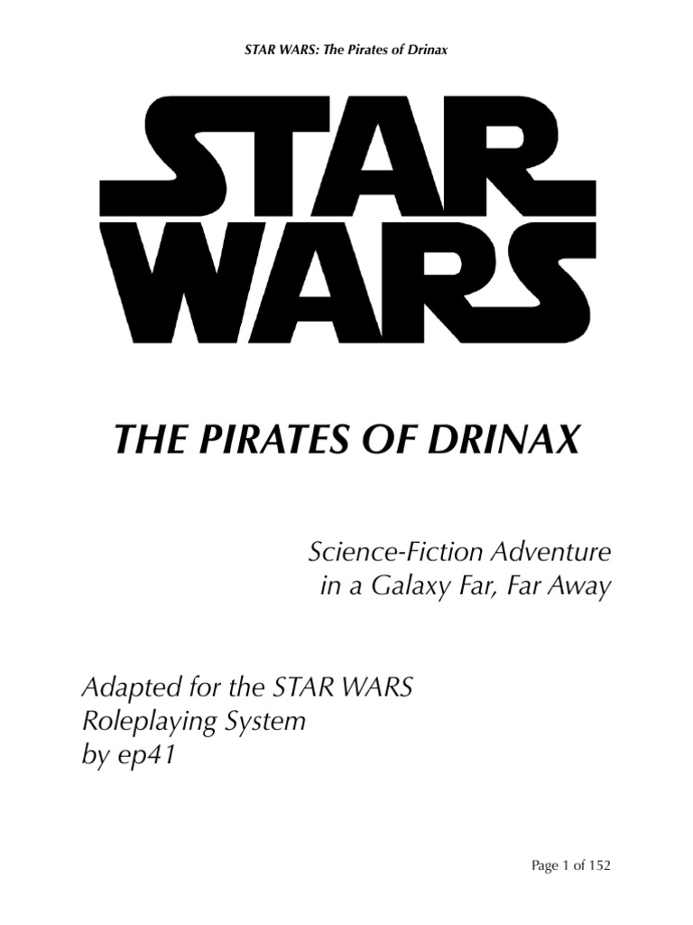 Star Wars Drinax | PDF | Star Wars