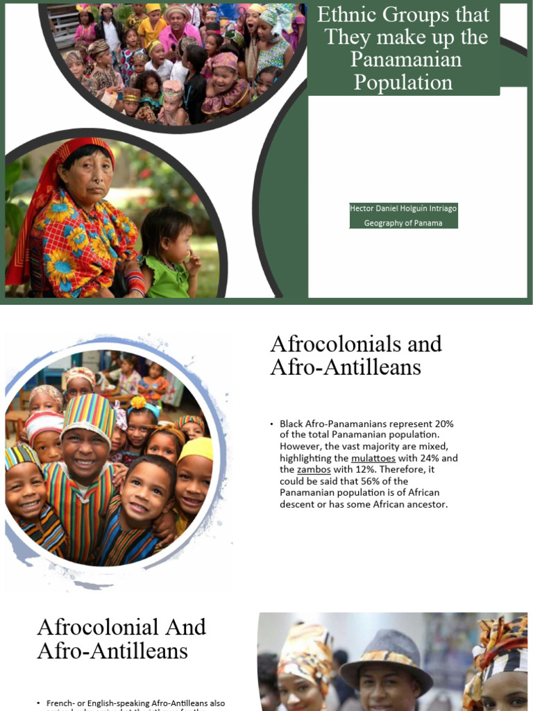 Ethnic Groups That Make Up The Panamanian Population | PDF | Panama